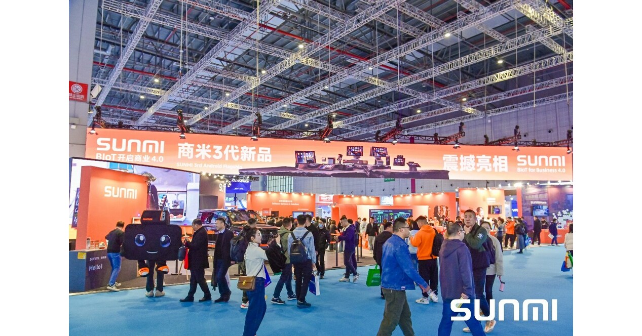 SUNMI's 3rd generation flagship products shine at CHINASHOP 2024 ...