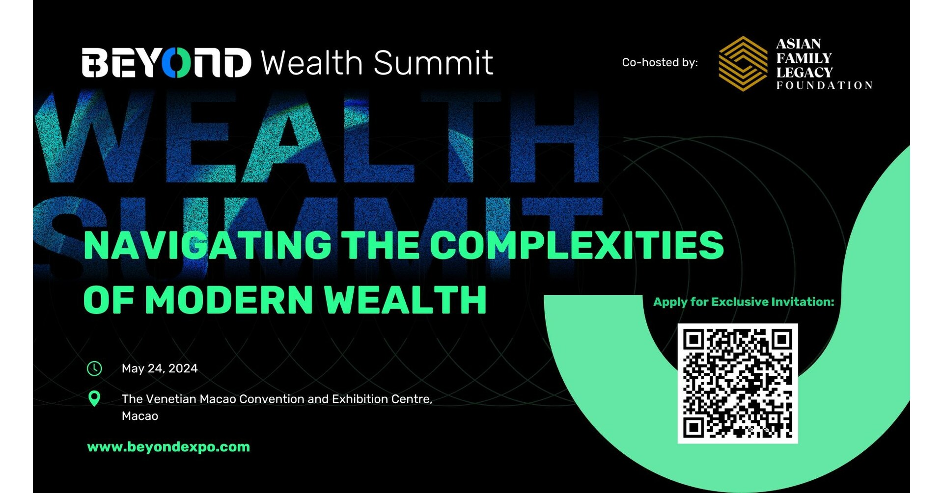 BEYOND Expo and Asian Family Legacy Foundation to Co-host Exclusive Wealth Summit on May 24 ...