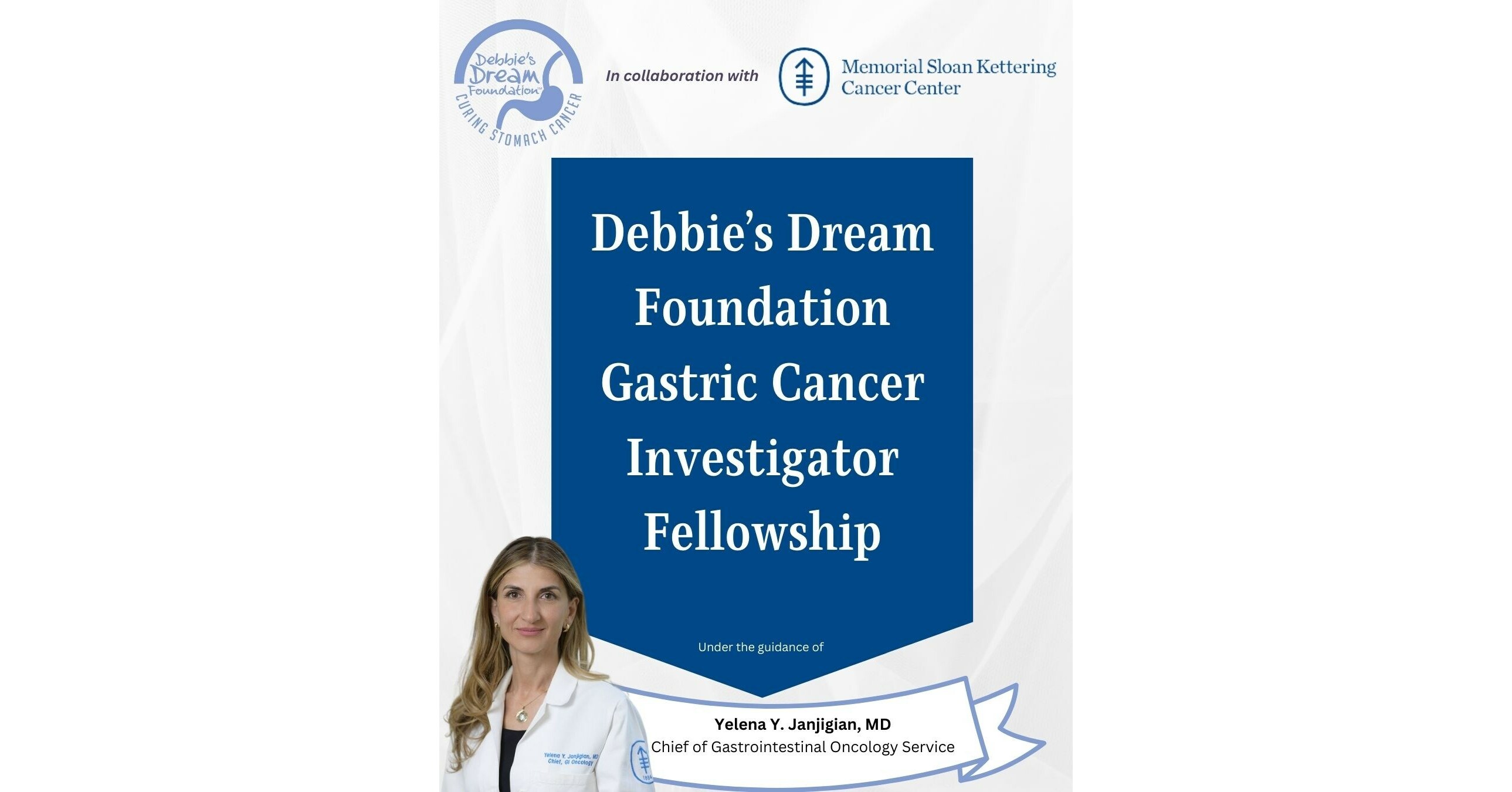 Debbie's Dream Foundation: Curing Stomach Cancer Announce ...