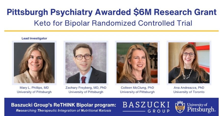 Baszucki Group Awards $6M to Pittsburgh Psychiatry-Led Research Team to ...