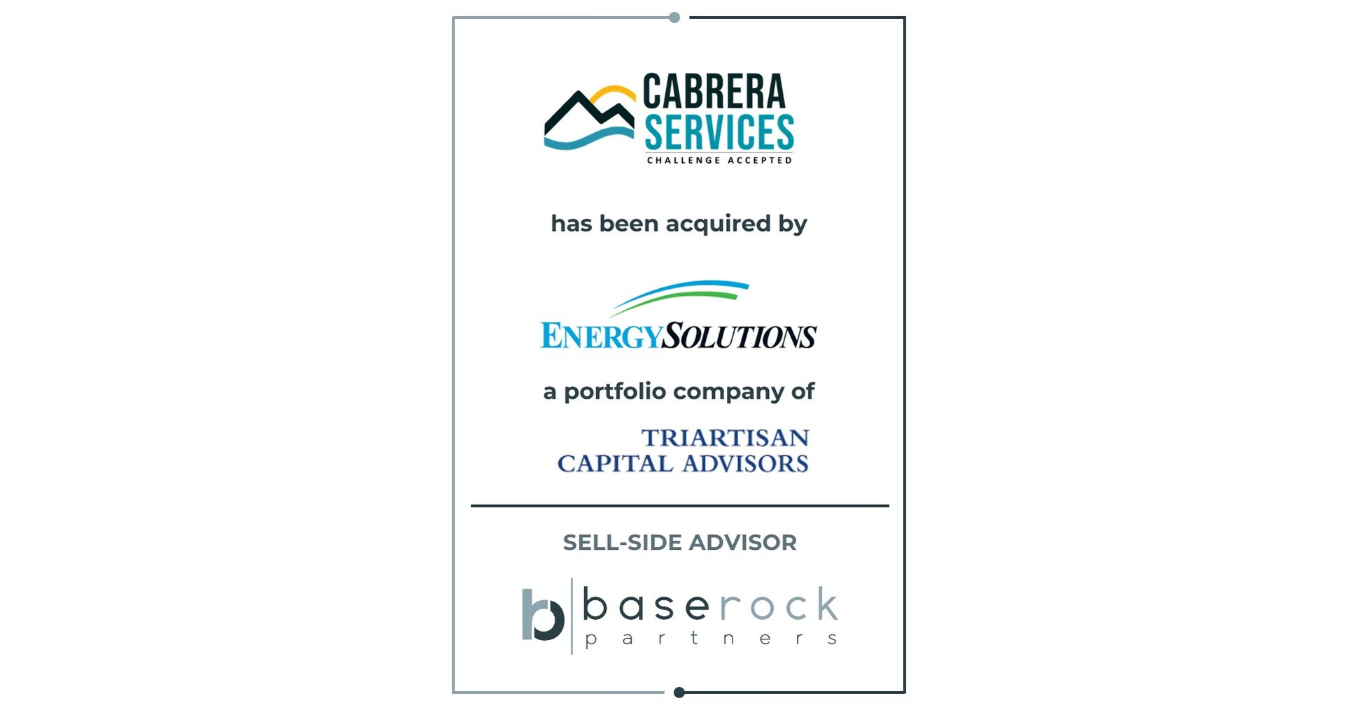 BaseRock Partners Advises Cabrera Services Inc. on Its Sale to ...