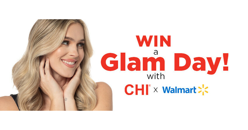 CHI Expands Exclusive Offerings at Walmart with a Glam Day Giveaway