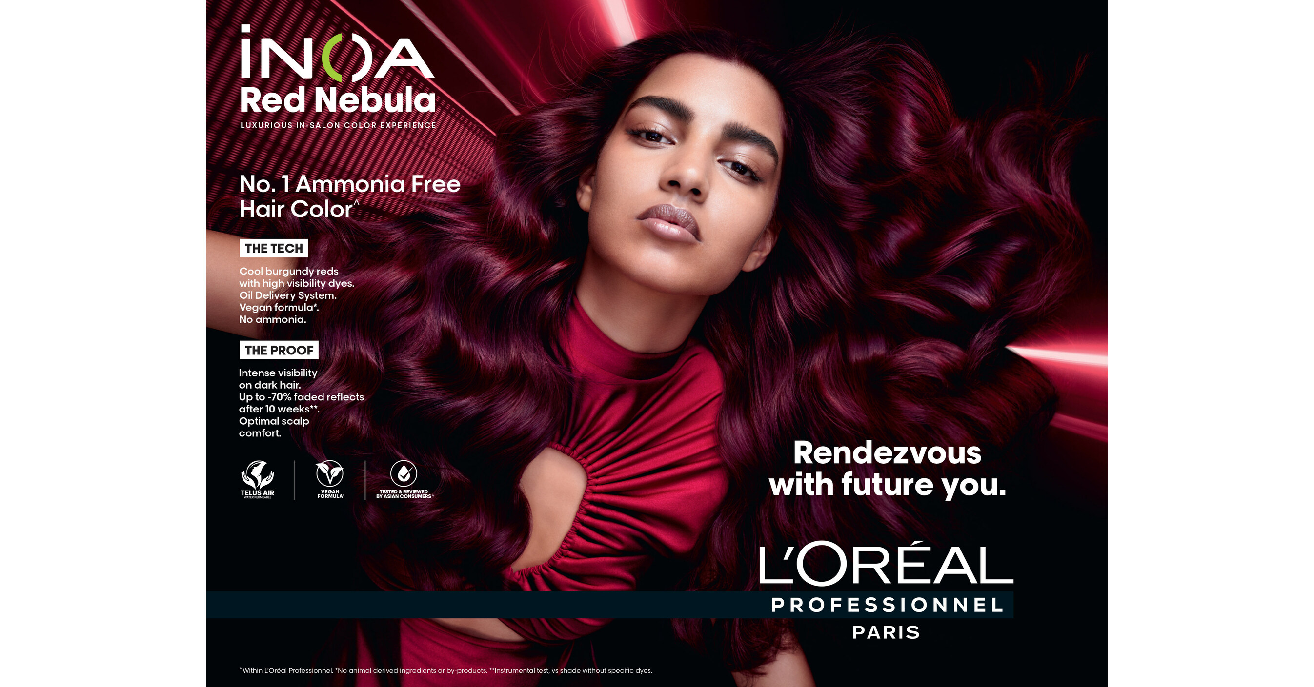 Discover iNOA Red Nebula, new red burgundy colour collection to iNOA ...