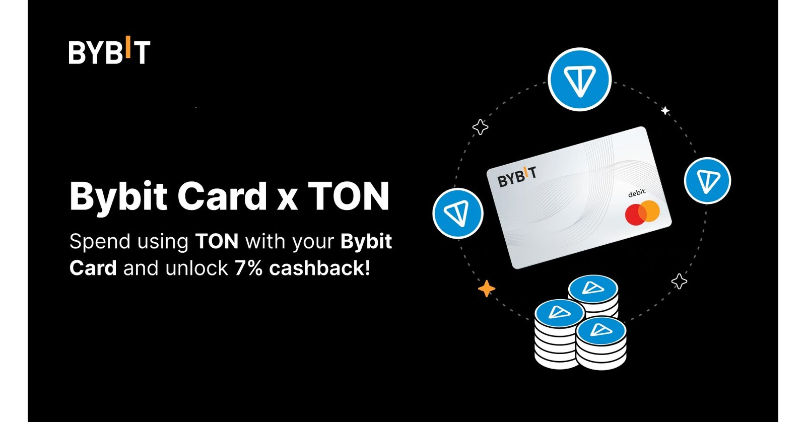 Bybit Card Now Earns Exclusive Toncoin Rewards in Latest Collaboration