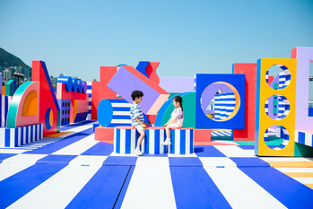 French artist Camille Walala hosts "Planet Walala" Colourful Public Art ...