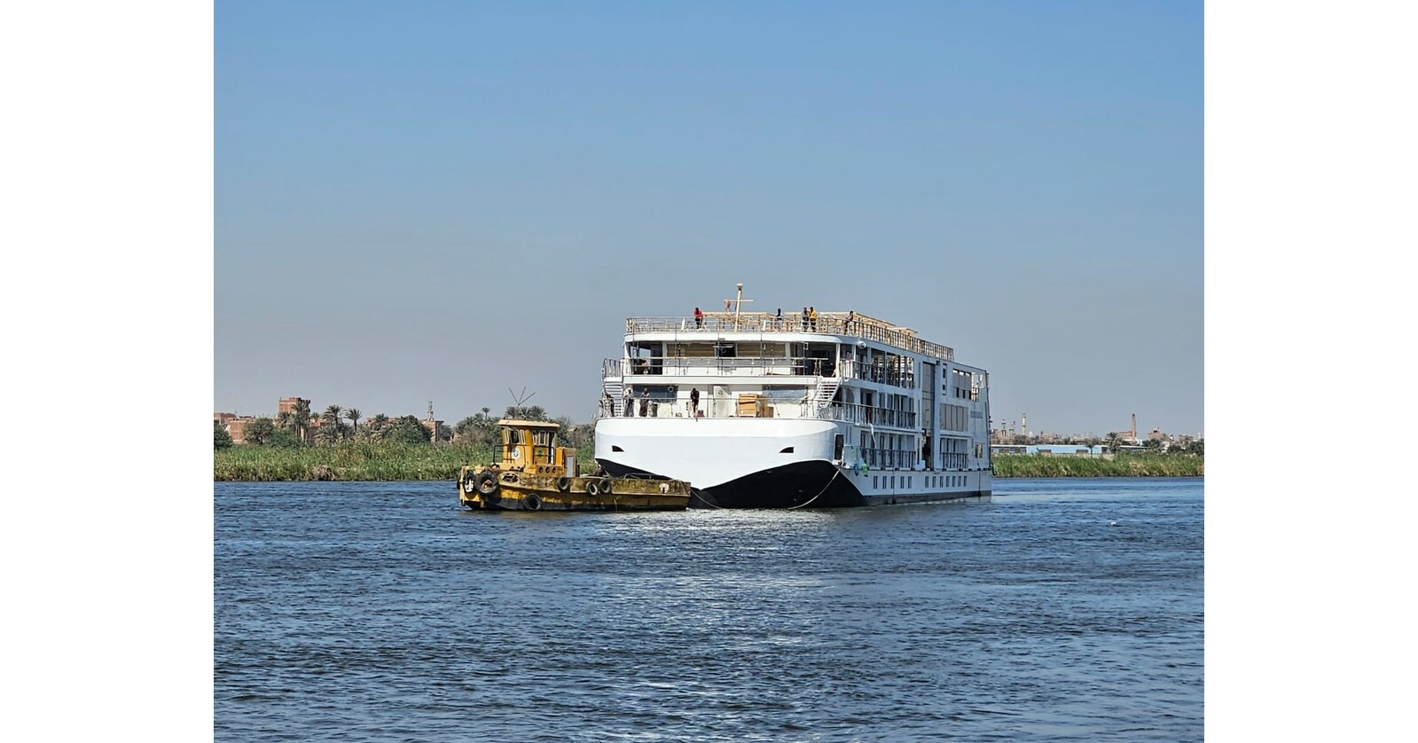 VIKING MARKS FLOAT OUT OF NEWEST EGYPT SHIP