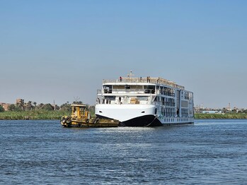 VIKING MARKS FLOAT OUT OF NEWEST EGYPT SHIP