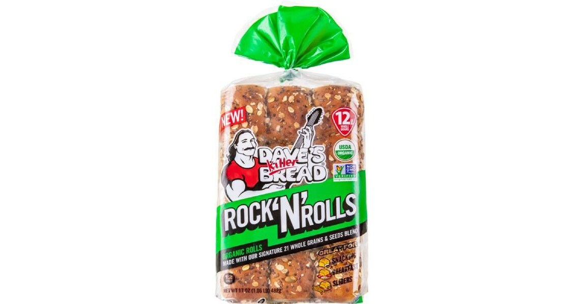 Dave's Killer Bread Launches Organic Rock 'N' Rolls Nationwide