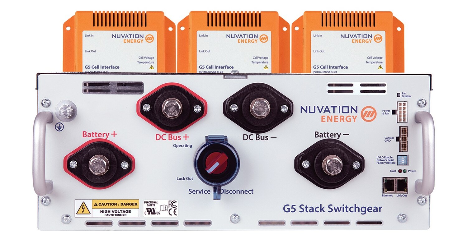 Nuvation Energy's Made in US and Canada G5 Battery Management System ...