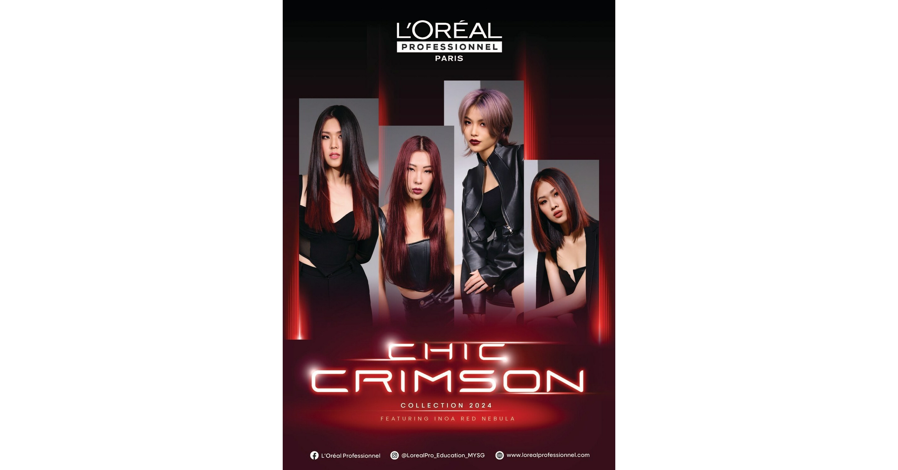 Discover iNOA Red Nebula, new red burgundy colour collection to iNOA ...