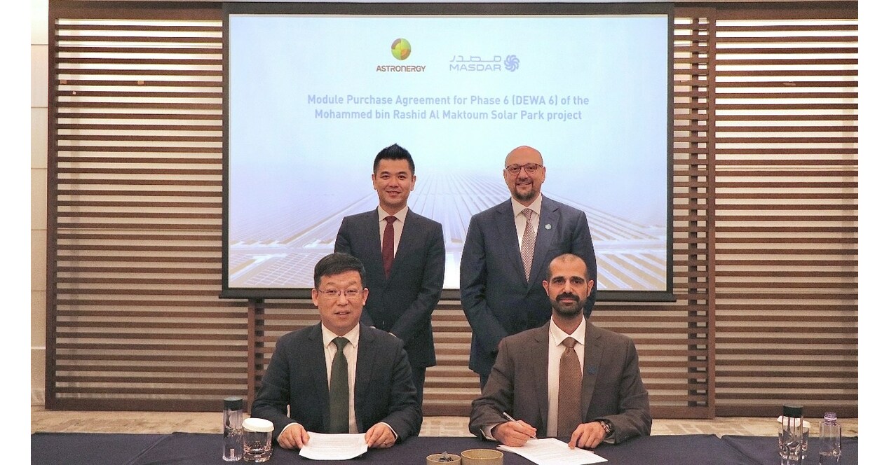 Astronergy to supply TOPCon PV modules for one of the world's largest ...