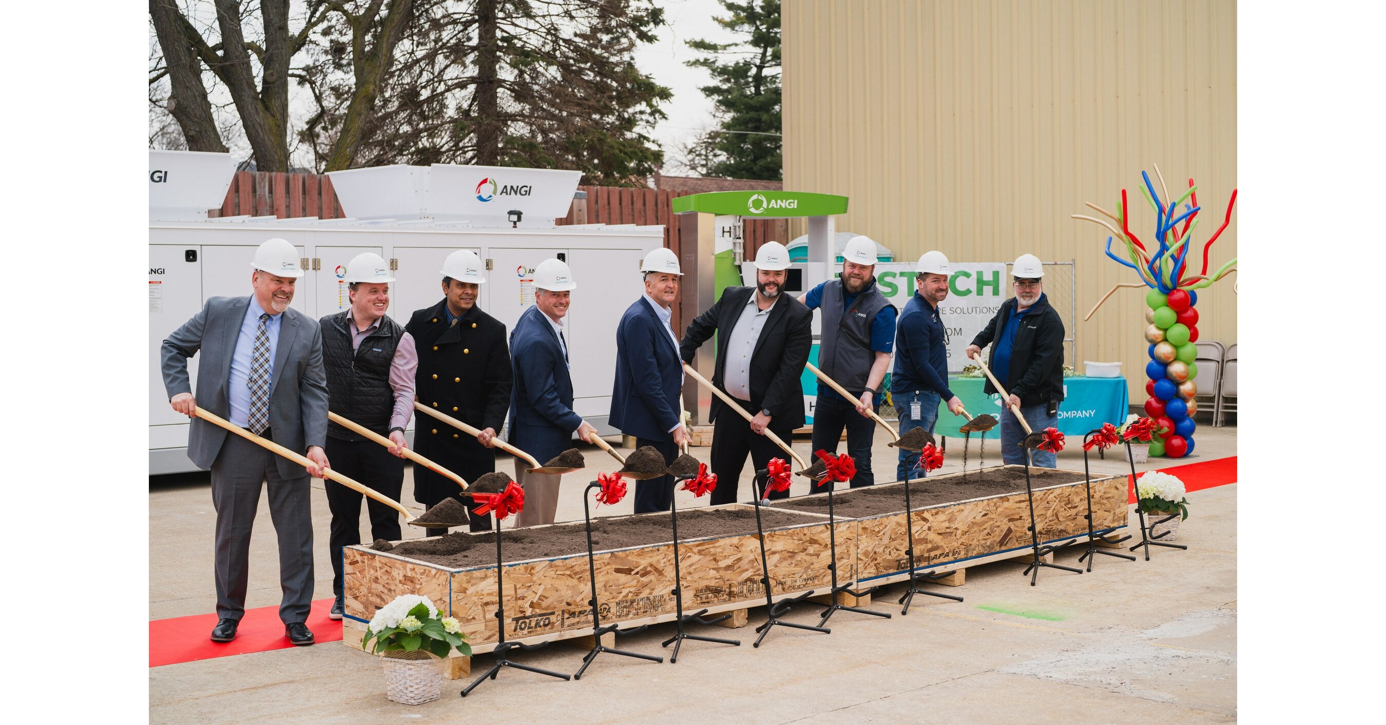ANGI ENERGY SYSTEMS BREAKS NEW GROUND BY STARTING CONSTRUCTION OF THE ...