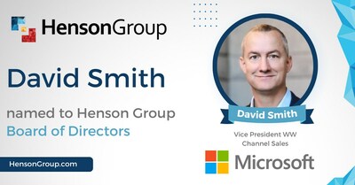 Henson Group Welcomes Microsoft Veteran David Smith to the Board: A ...
