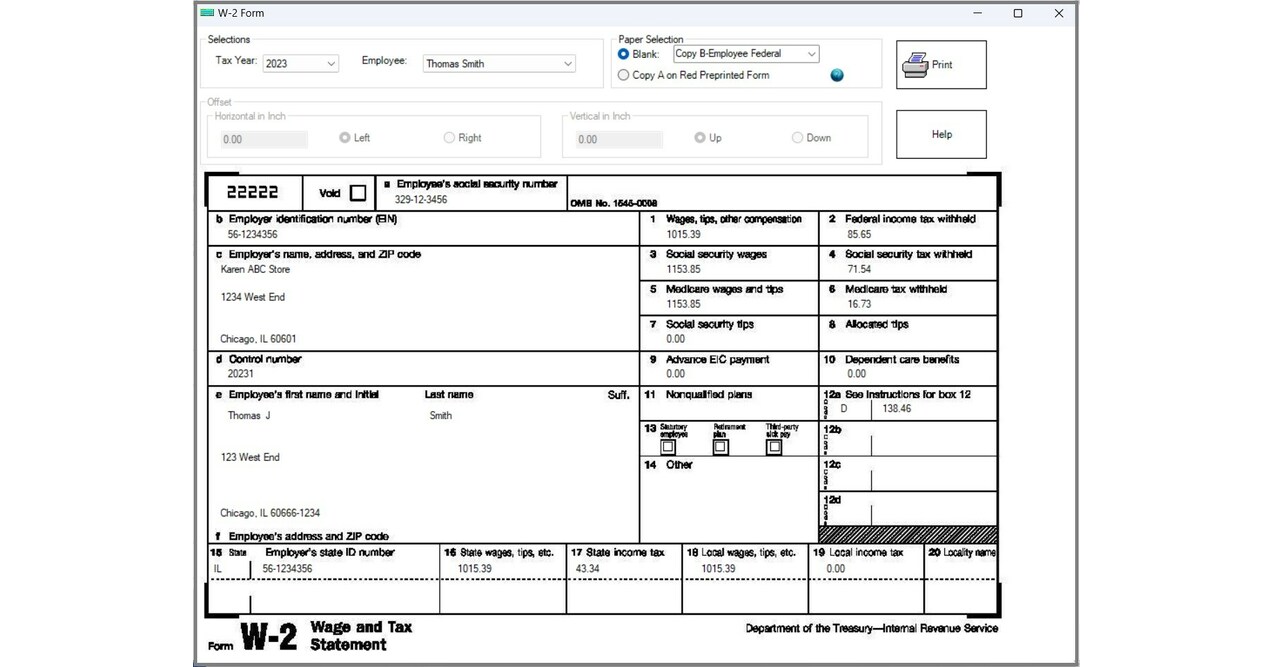 ezPaycheck Payroll Software with Windows 11 Now Features Printing ...