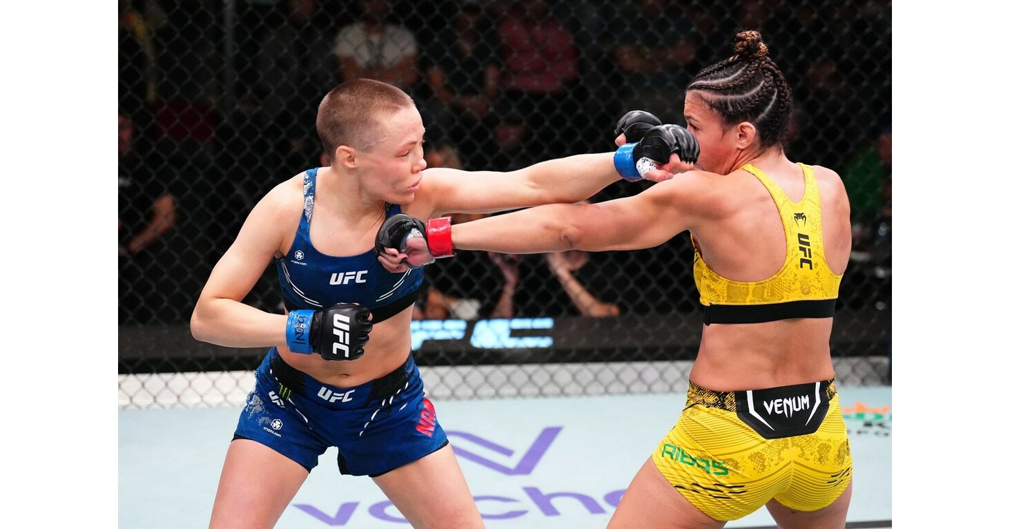Monster Energy's Rose Namajunas Defeats Amanda Ribas at UFC Vegas 89 31 ...