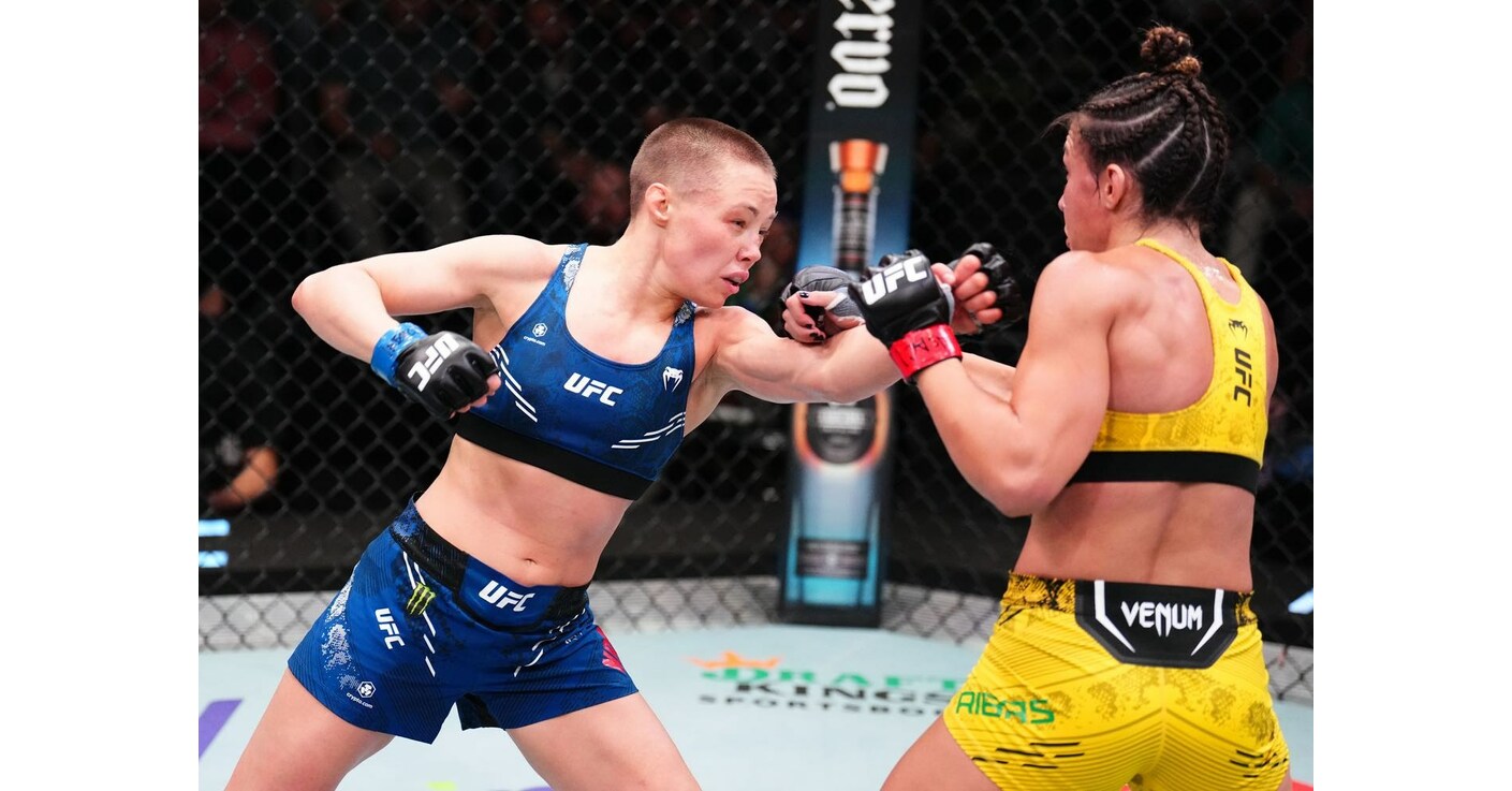 Monster Energy's Rose Namajunas Defeats Amanda Ribas at UFC Vegas 89 31 ...