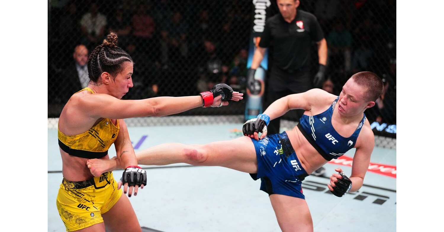 Monster Energy's Rose Namajunas Defeats Amanda Ribas at UFC Vegas 89 31 ...