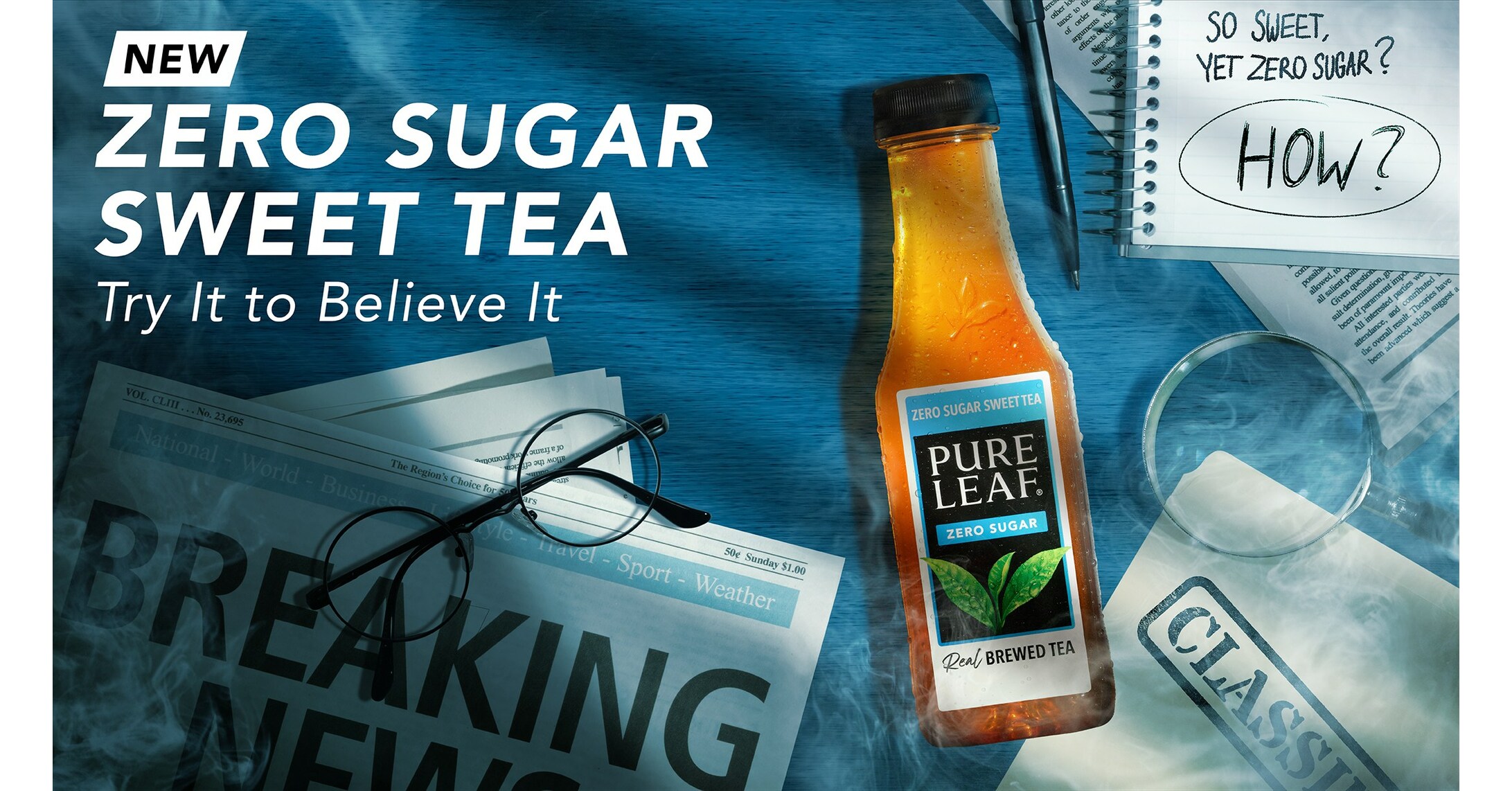 NEW! PURE LEAF ZERO SUGAR SWEET TEA CRACKS THE CODE BY DELIVERING ...
