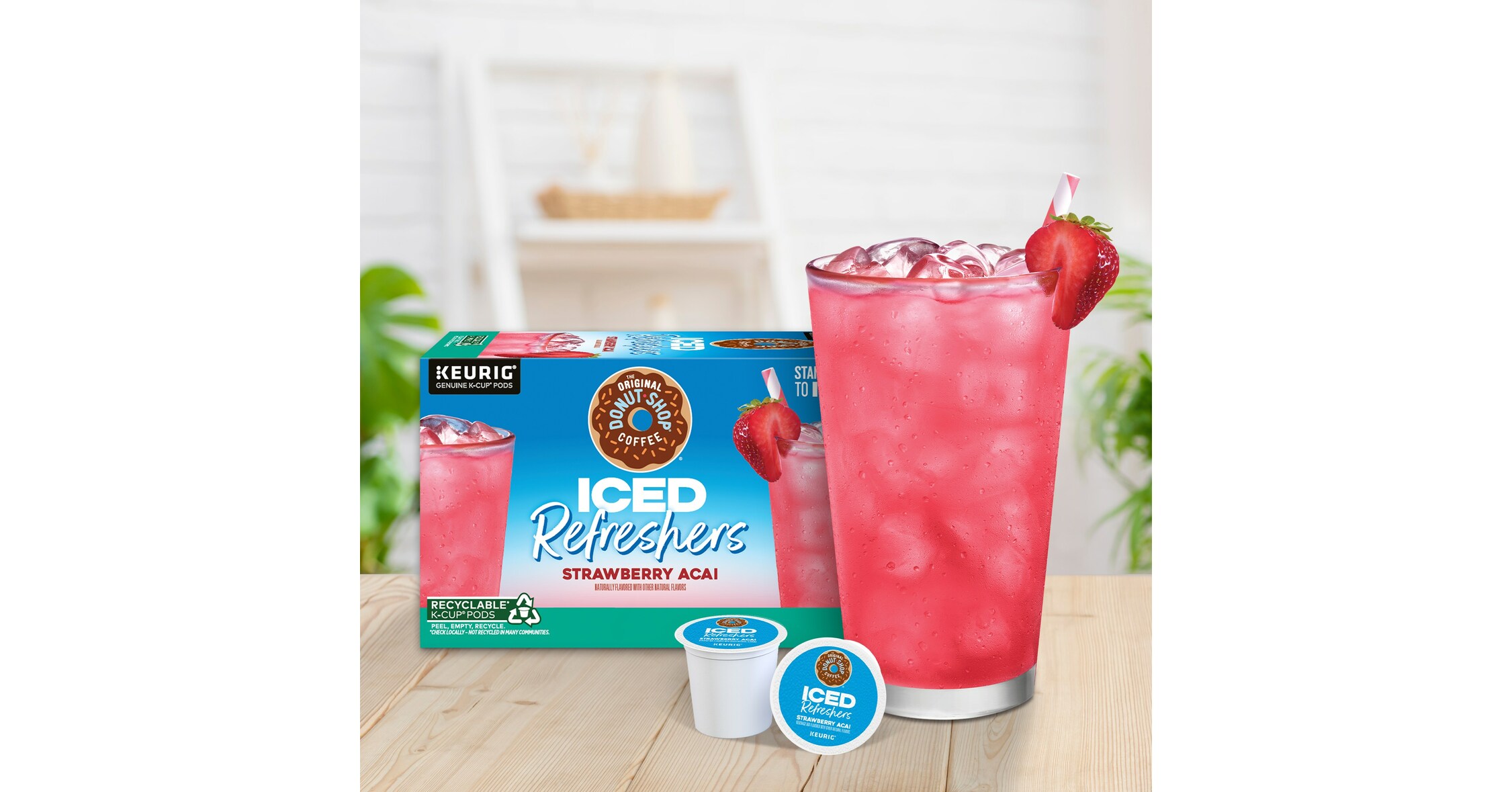 The Original Donut Shop® Launches Iced Refreshers K-Cup® Pods Designed ...