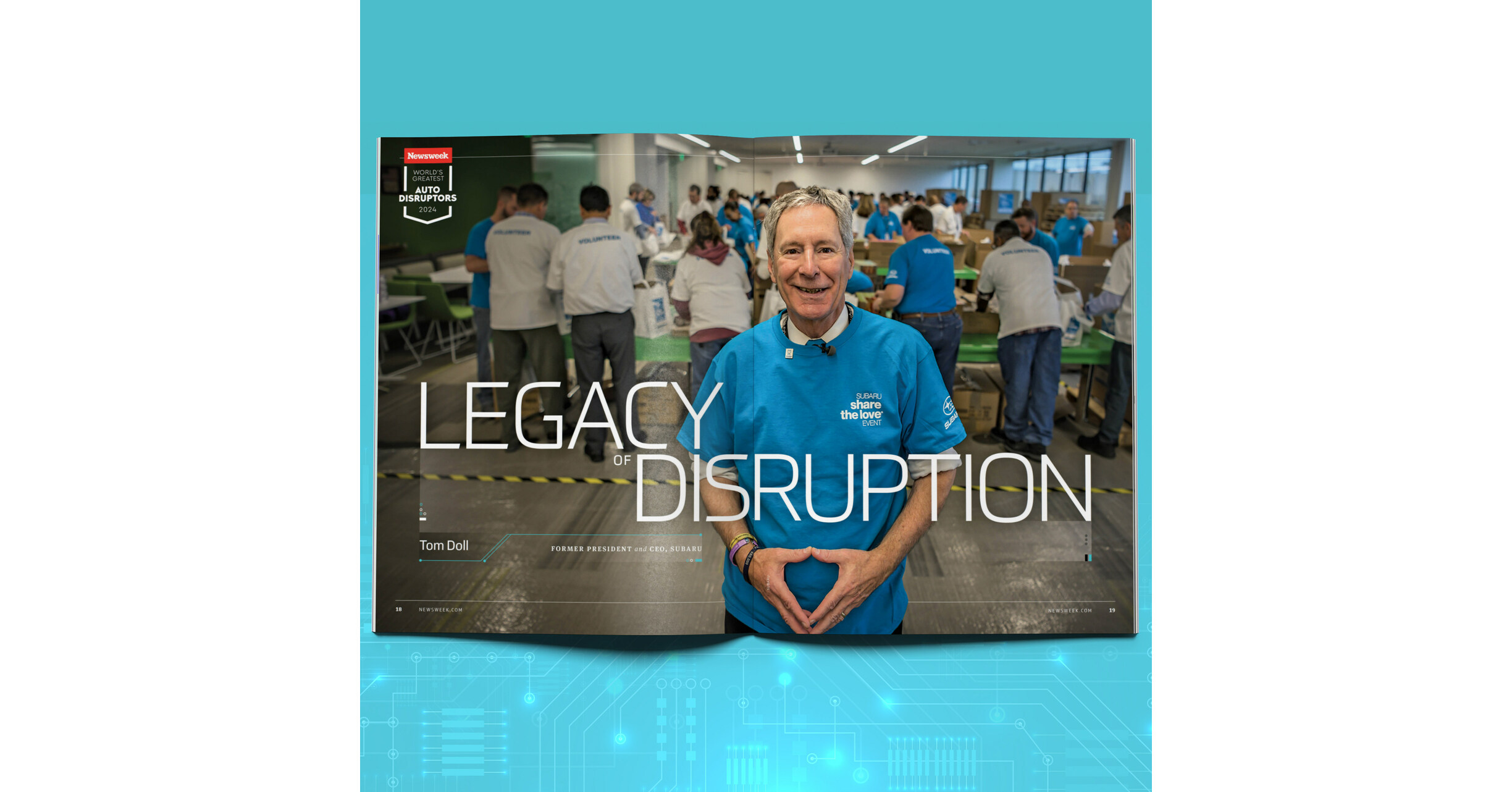 NEWSWEEK HONORS THOMAS J. DOLL WITH LEGACY OF DISRUPTION AWARD FOR HIS WORK AND ACHIEVEMENTS ...