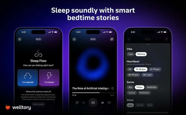 Welltory Launches First Personalized AI-generated Bedtime Stories ...