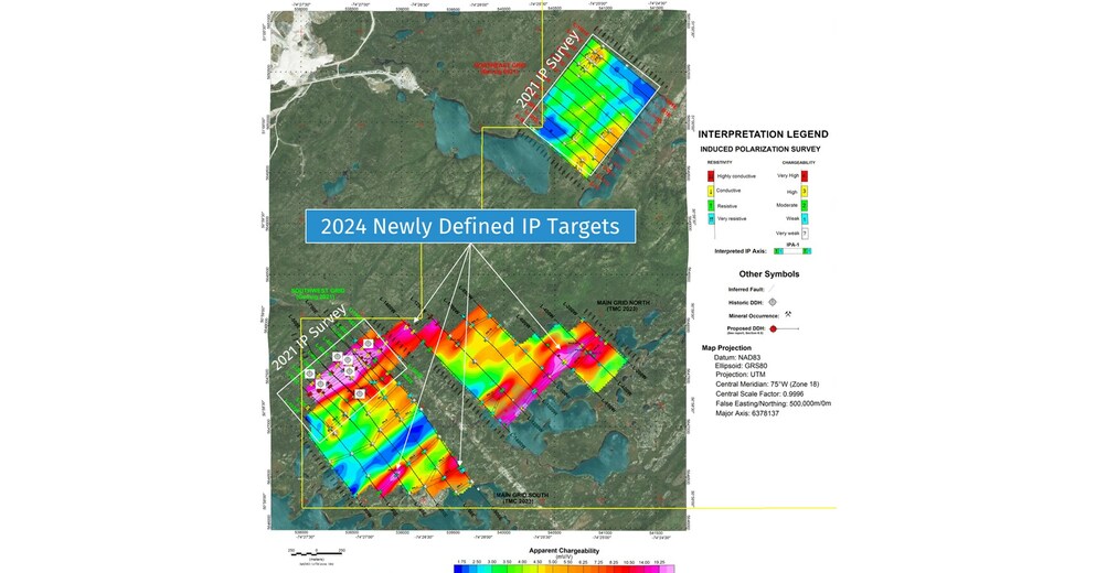 Comet Identifies New Large IP Anomalies at Troilus East