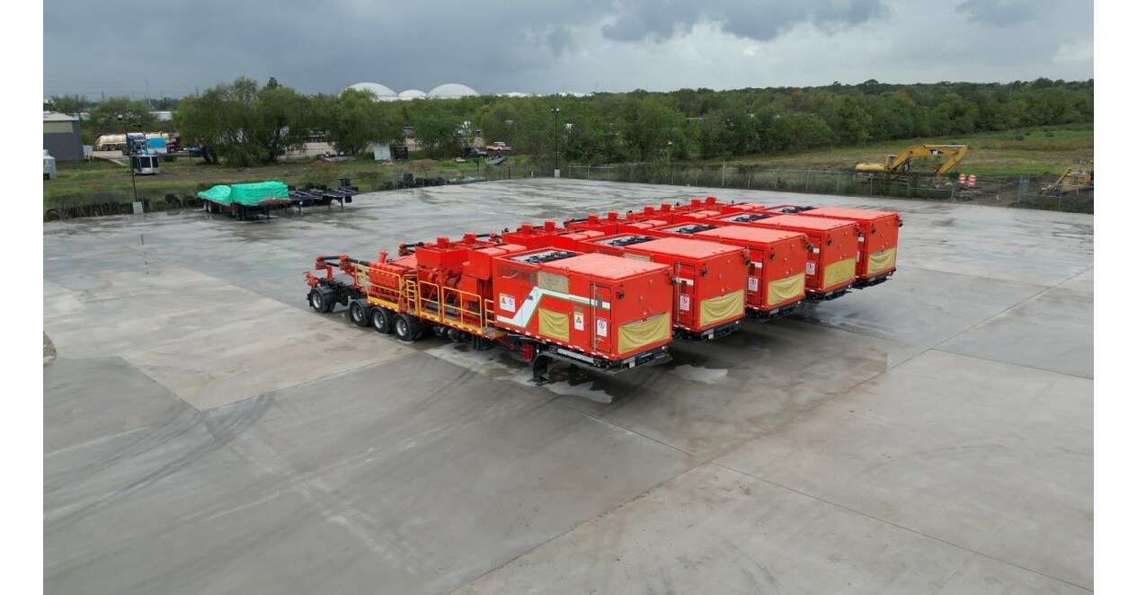 Jereh Ships 7000 HP Electric Fracturing Fleet to Renowned US Oilfield ...