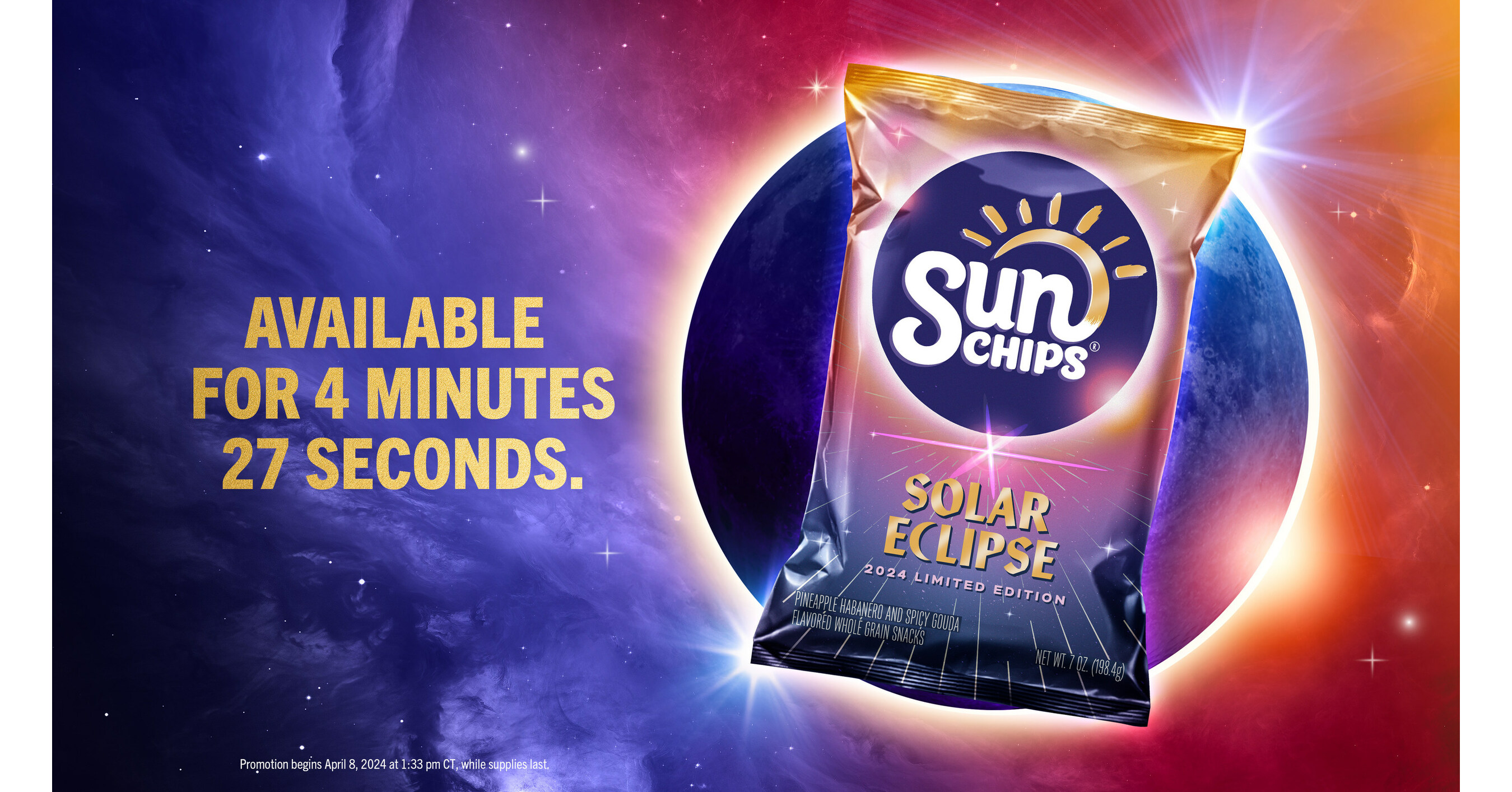 SunChips® Celebrates Solar Event with Exclusive Eclipse Inspired Flavor ...
