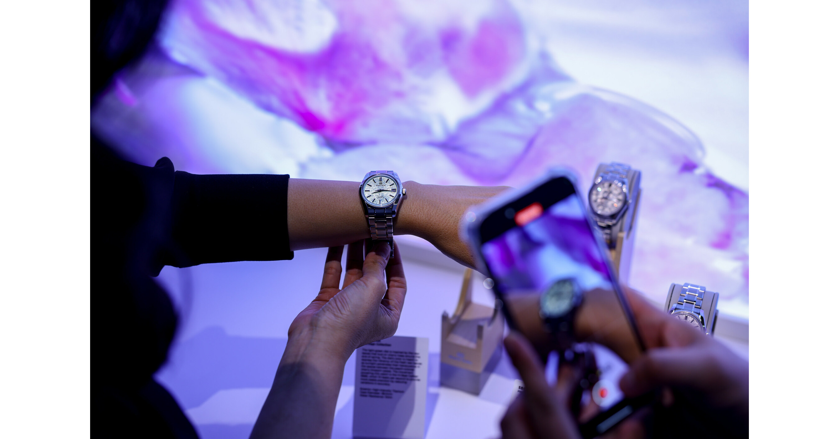 Grand Seiko 'Alive in Time through the Five Senses' Exhibition