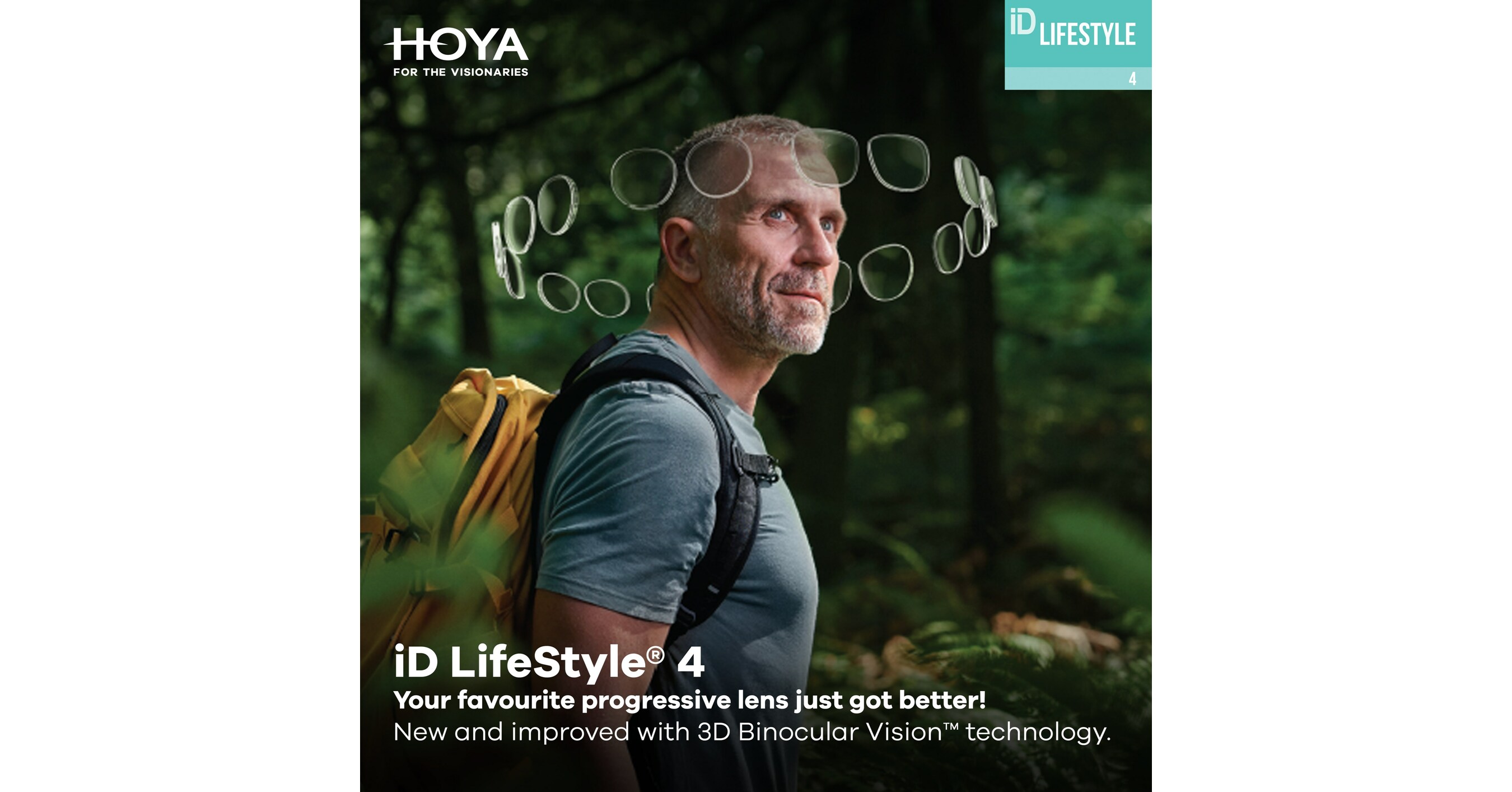 HOYA Vision Care Canada Announces New iD LifeStyle® 4 Progressive Lenses with 3D Binocular ...