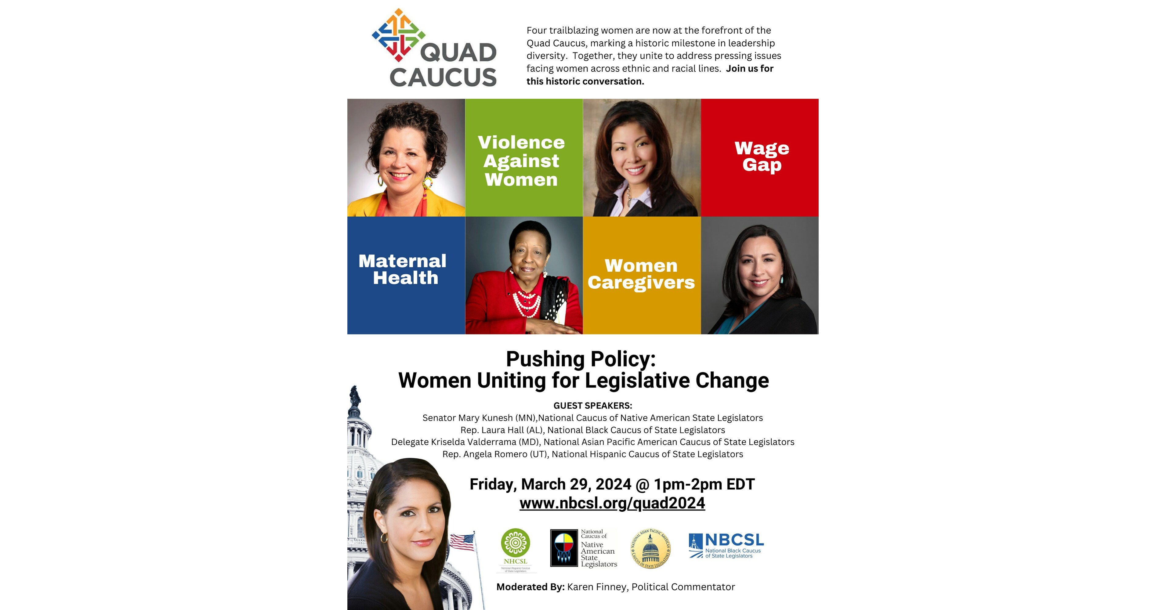 Pushing Policy: Women Uniting for Legislative Change; Four Trailblazing ...