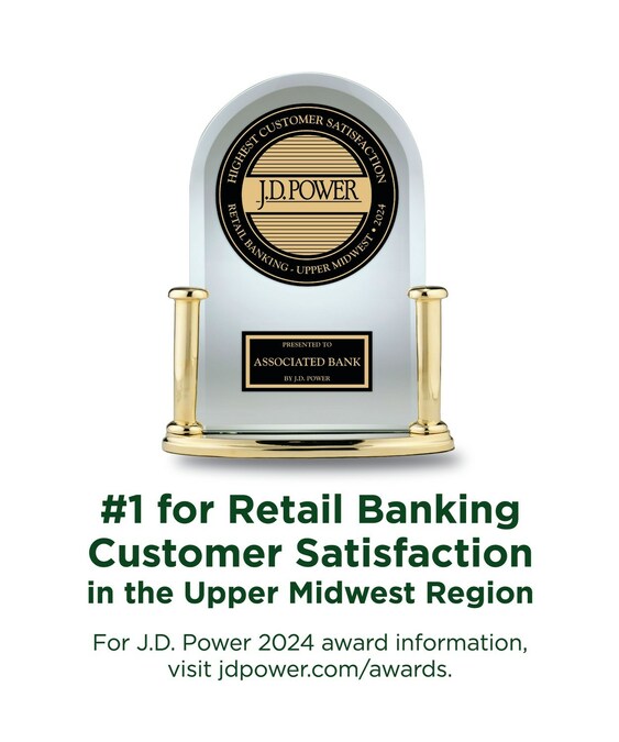 Jd Powers Customer Service Awards Associated Bank Named Best For