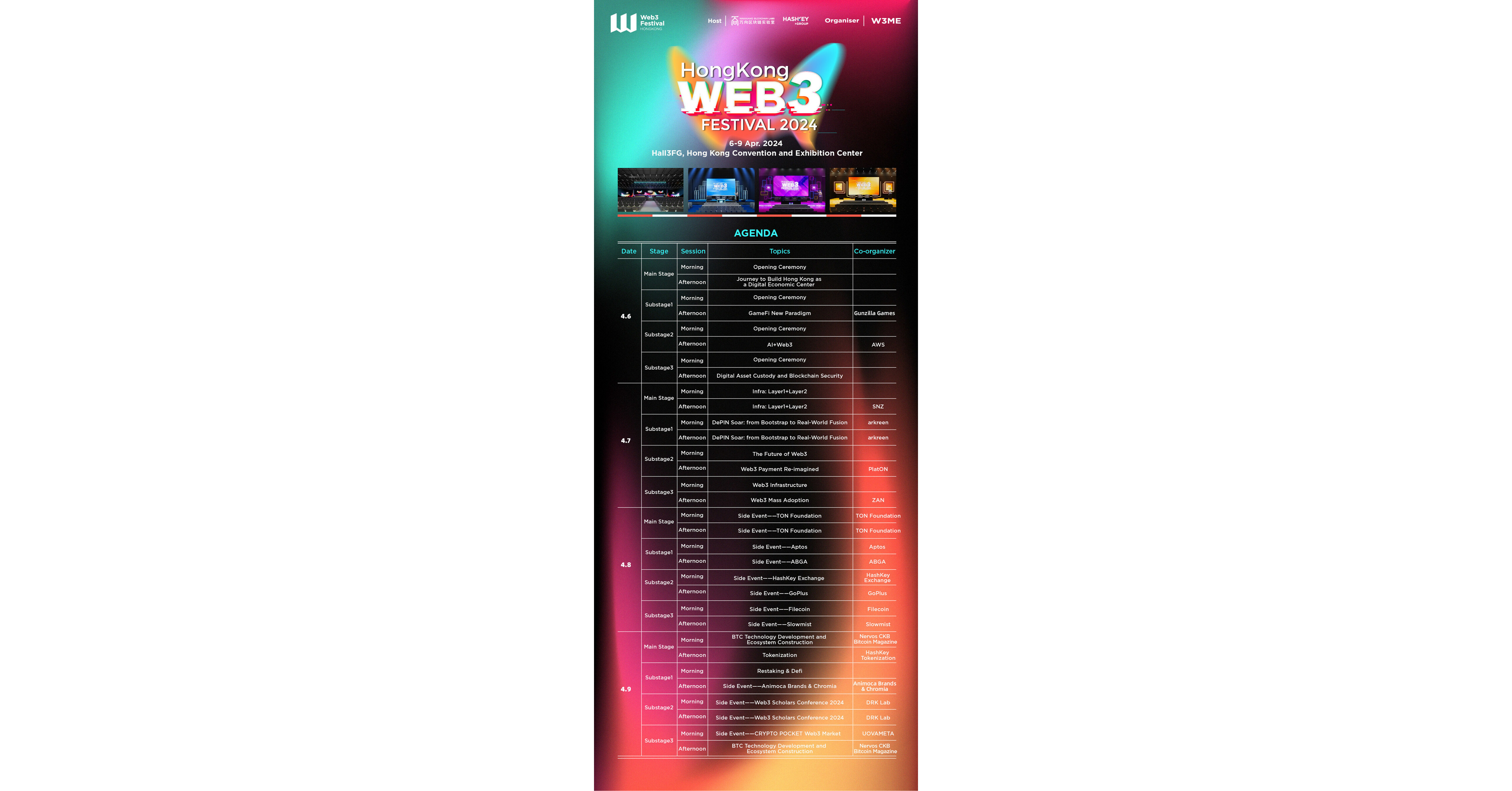 Full Schedule Released for Hong Kong Web3 Festival 2024