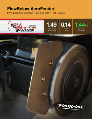 FlowBelow's New AeroFender Proven to Save Fleets 1.44 Percent in Fuel ...