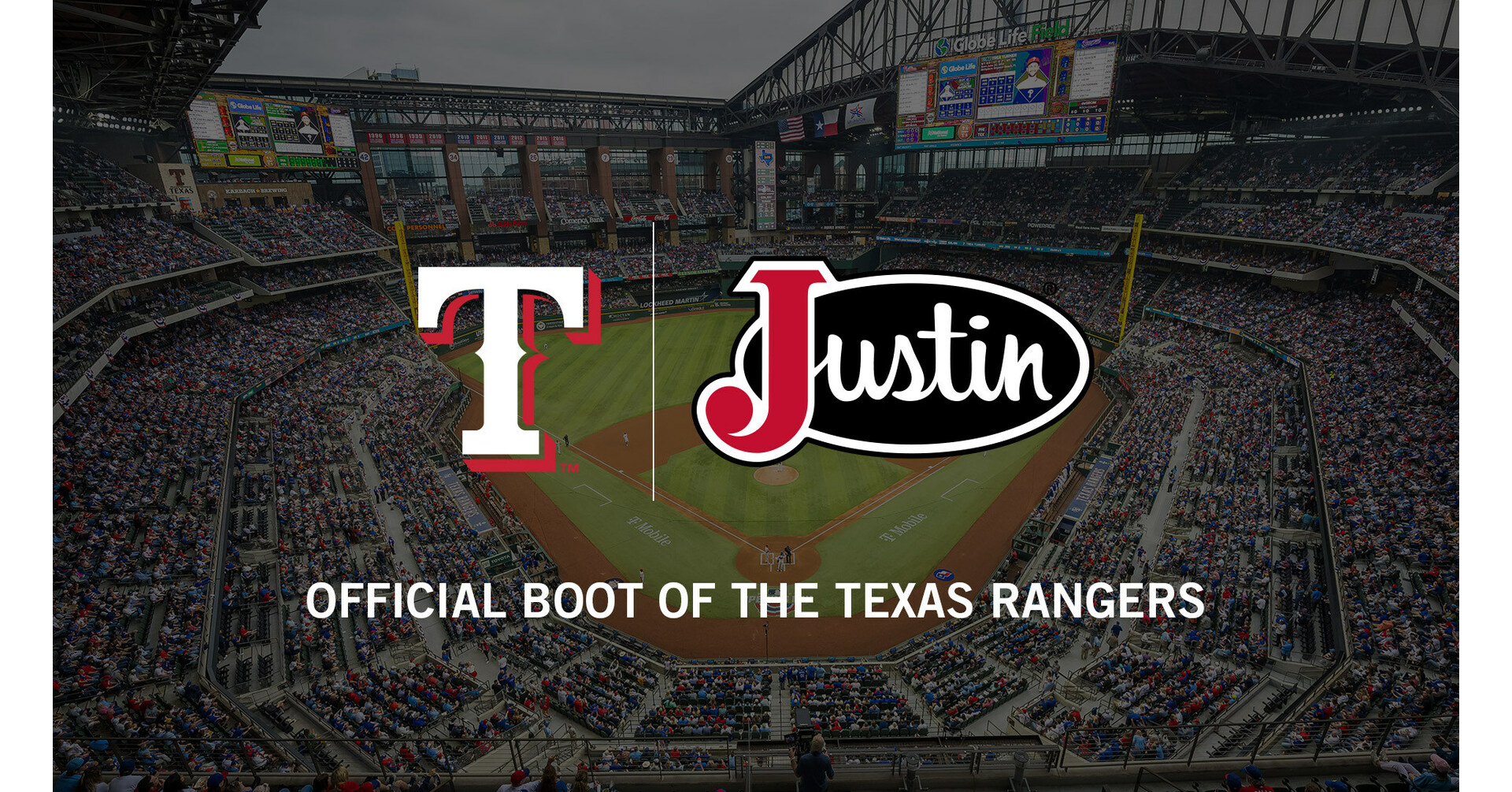 Justin Boots and Texas Rangers Announce Exciting Partnership