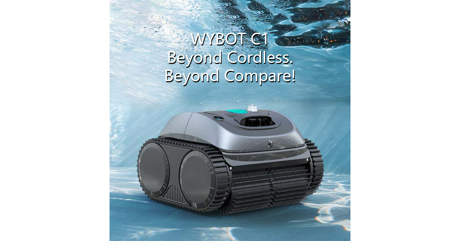 WYBOTICS Release the WYBOT C1 Cordless Robotic Pool Cleaner