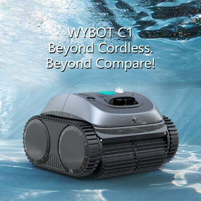 WYBOTICS Release the WYBOT C1 Cordless Robotic Pool Cleaner