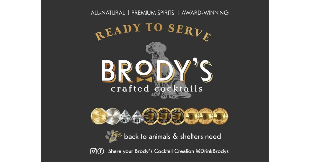 Brody's Crafted Cocktails Continues Robust 2024 Expansion