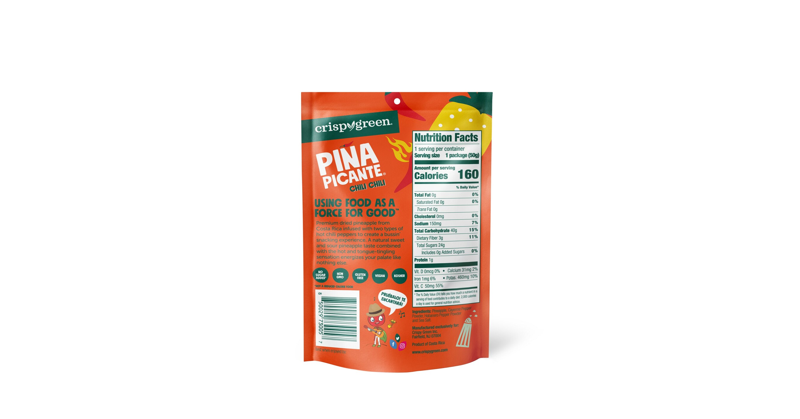 Crispy Green Unveils Piña Picante Chili Chili, the Latest Addition to a ...