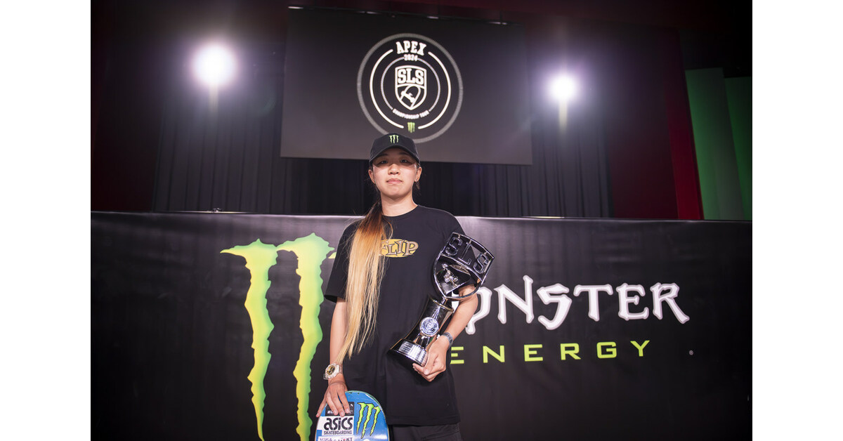 Monster Energy's Liz Akama Takes First Place in Women's Skateboard ...