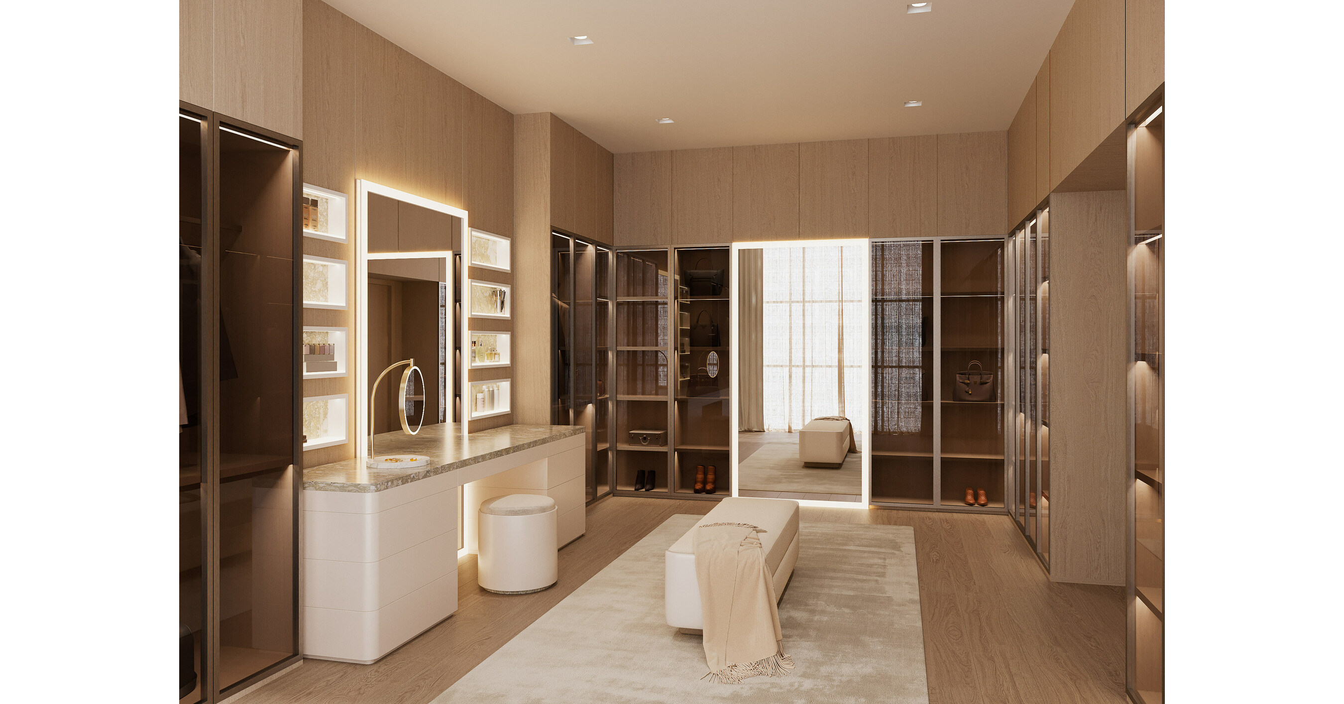 ROBERN® DEBUTS THE STATUESQUE LIGHTED MIRROR