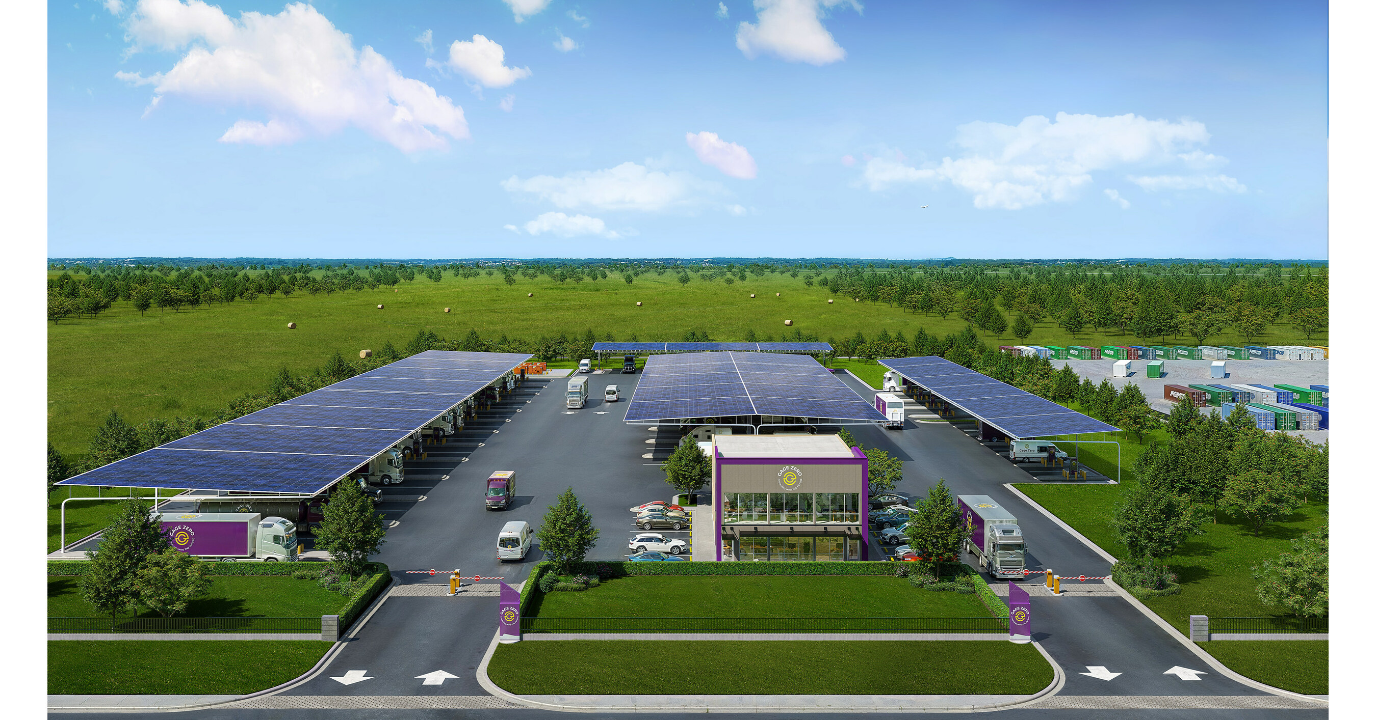 Gage Zero and Hillwood Announce Plans to Develop State's First EV Fleet Charging Hub in Texas