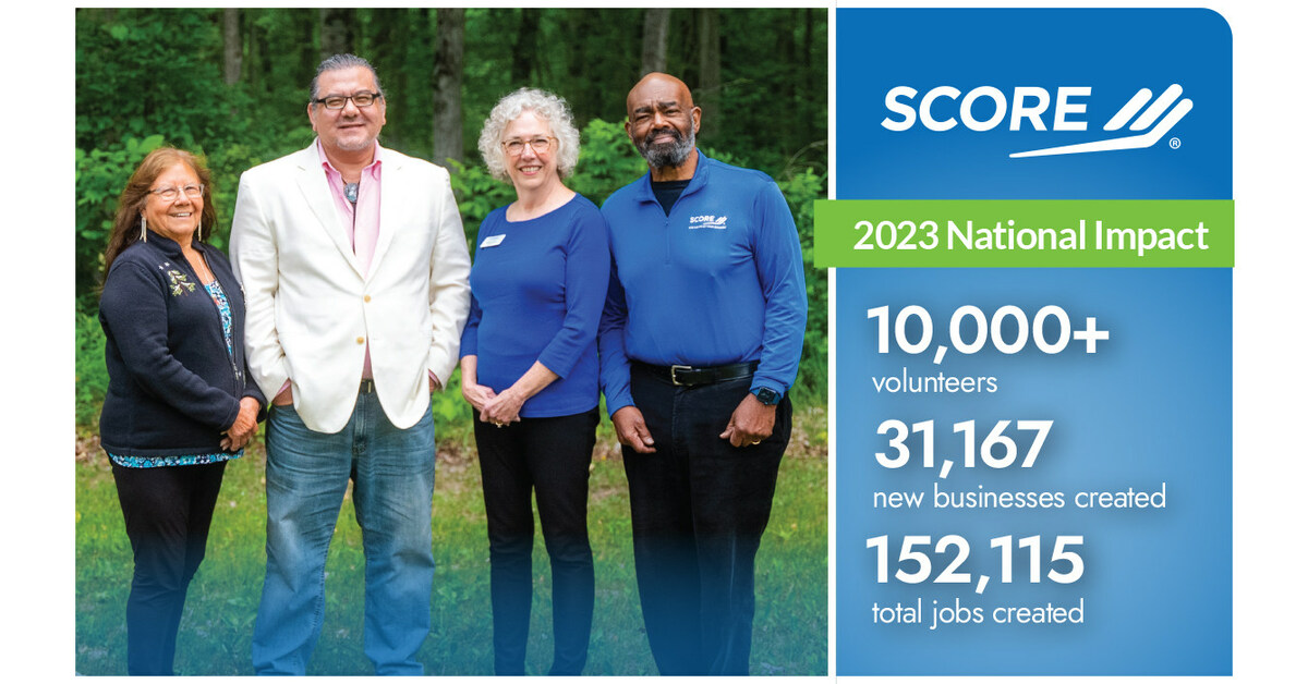 30,000 Small Businesses Started with Help from SCORE Volunteers Last Year