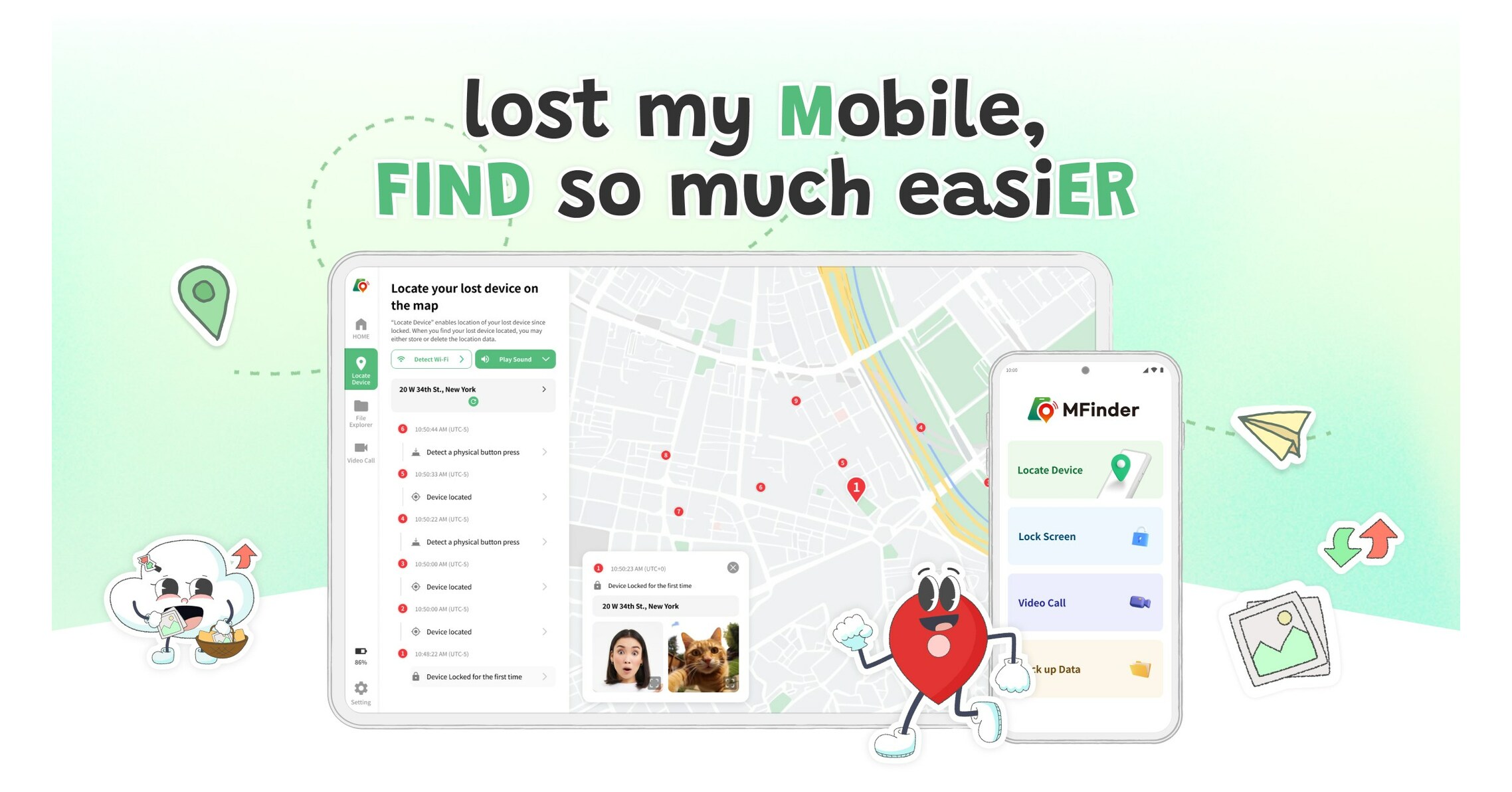 Introducing MFinder: A Real-Time Lost Phone Tracking App