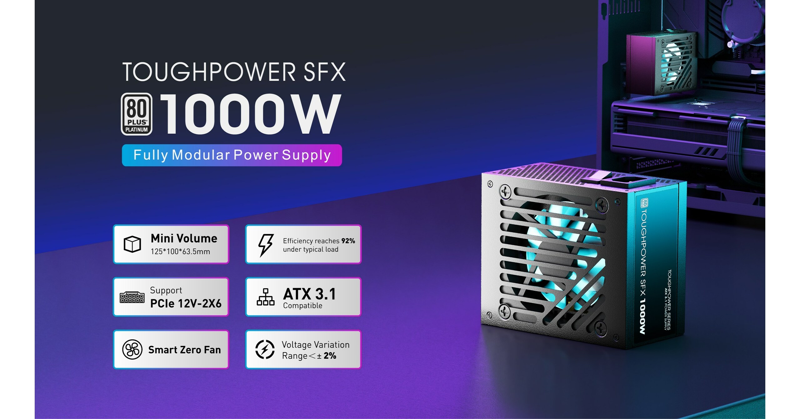 CE-LINK Unveils the Game-Changing SFX Power Supply: Small Size, Mega Power