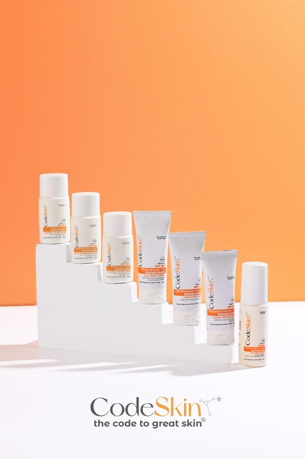 CodeSkin Set to Revolutionise Skincare with 7 Tailored Sunscreens for ...