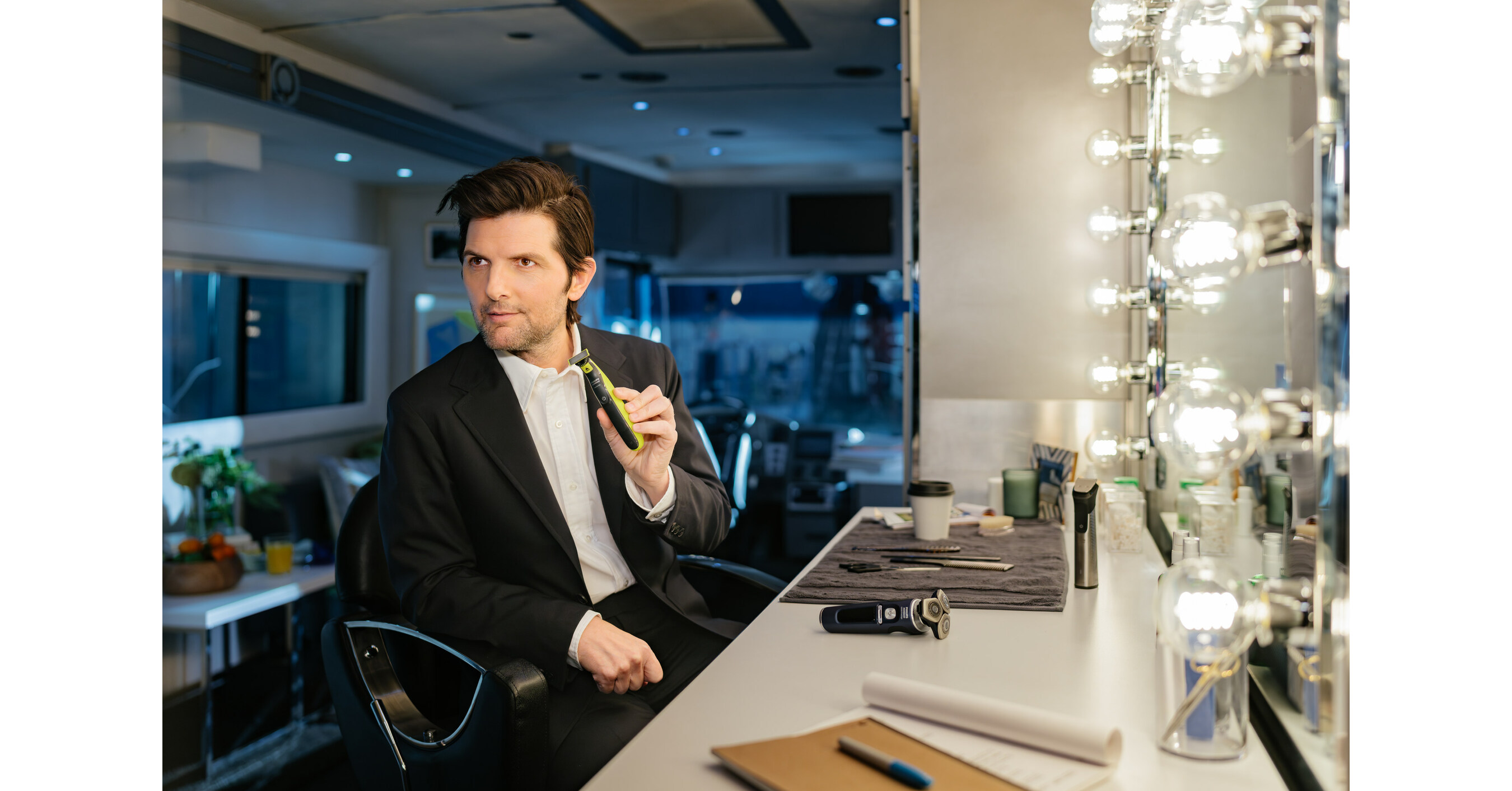 Philips Norelco Taps Actor Adam Scott for New Campaign