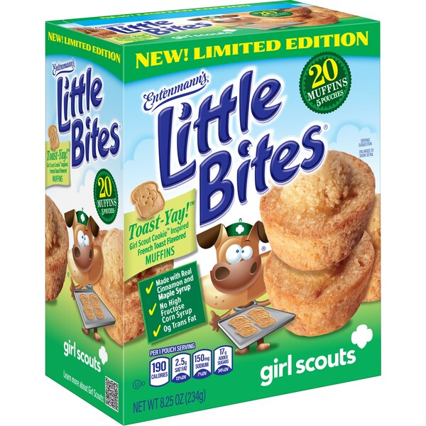 Little Bites® Snacks Unveils Limited Edition Girl Scout Toast-Yay!™ Muffins