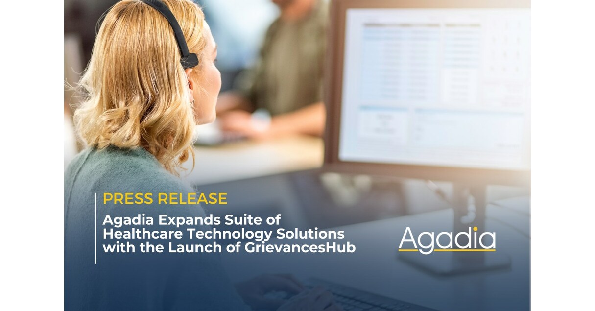 Agadia Expands Suite of Healthcare Technology Solutions with the Launch ...
