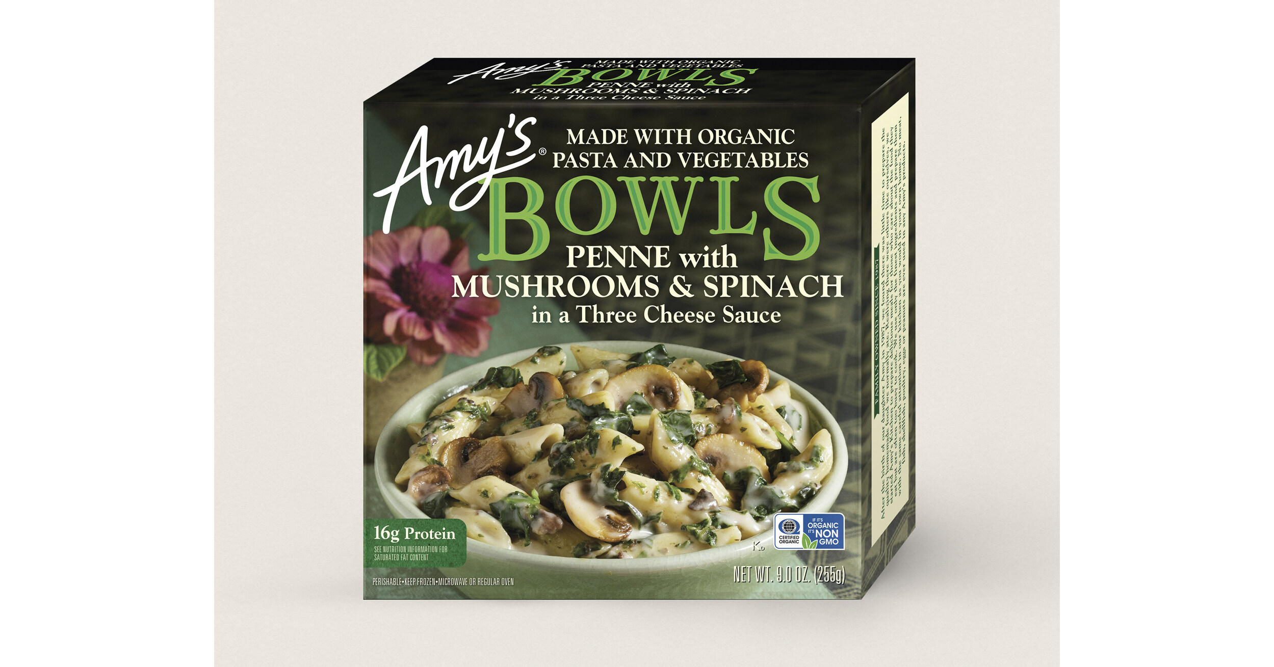 Amy's Kitchen Launches New Entrée Offerings: Penne with Mushrooms ...